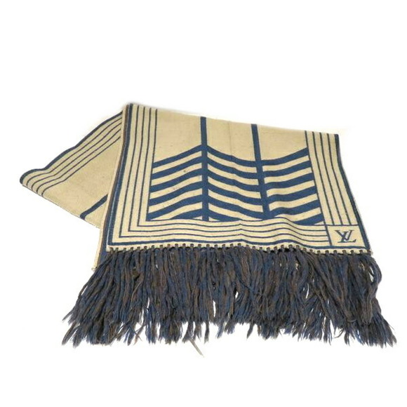 Louis Vuitton | Accessories | Louis Vuitton Escharpe Logo Fringe Tassel ...